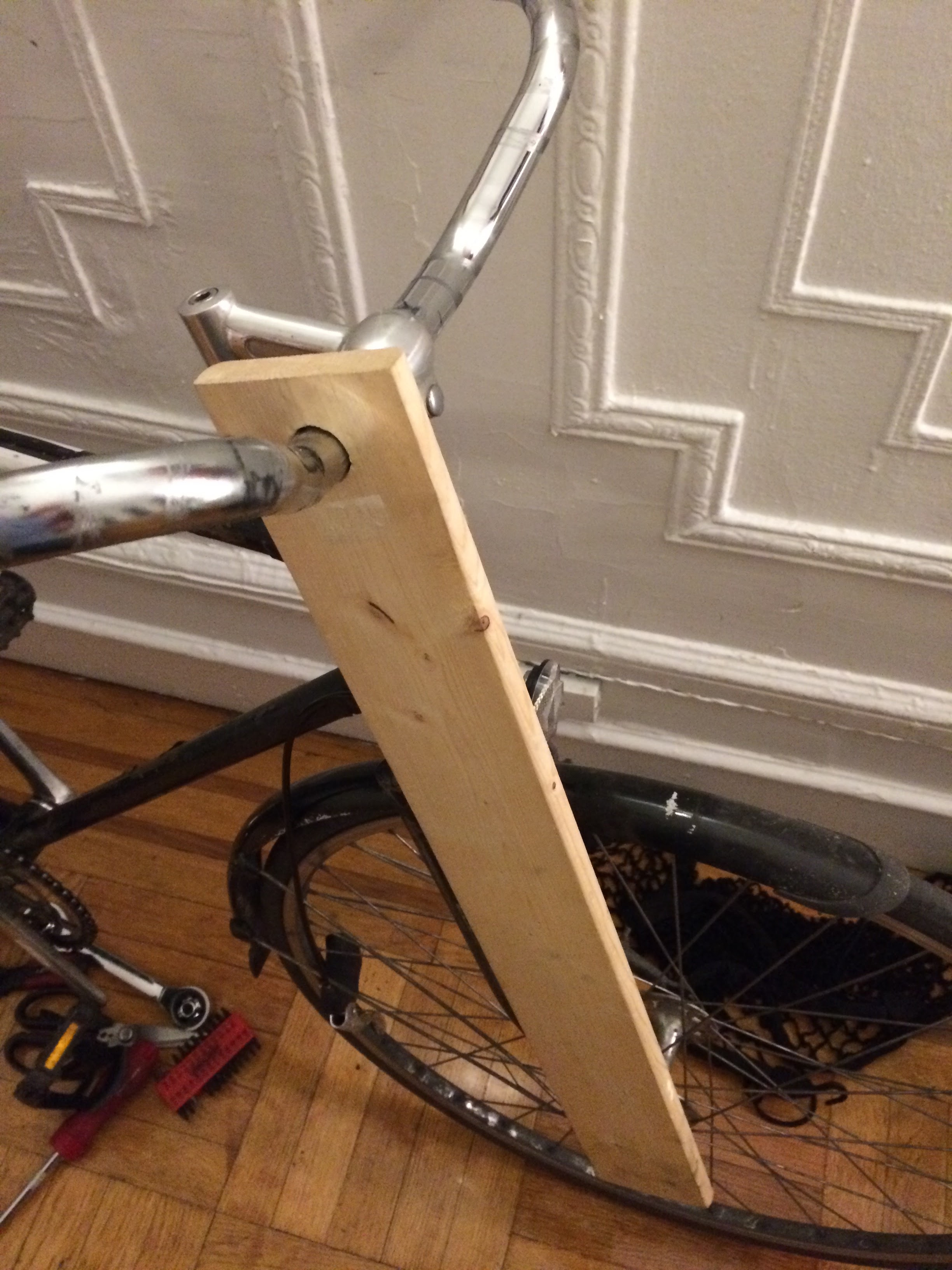 Wood Bicycle Rack 1 5 Years In